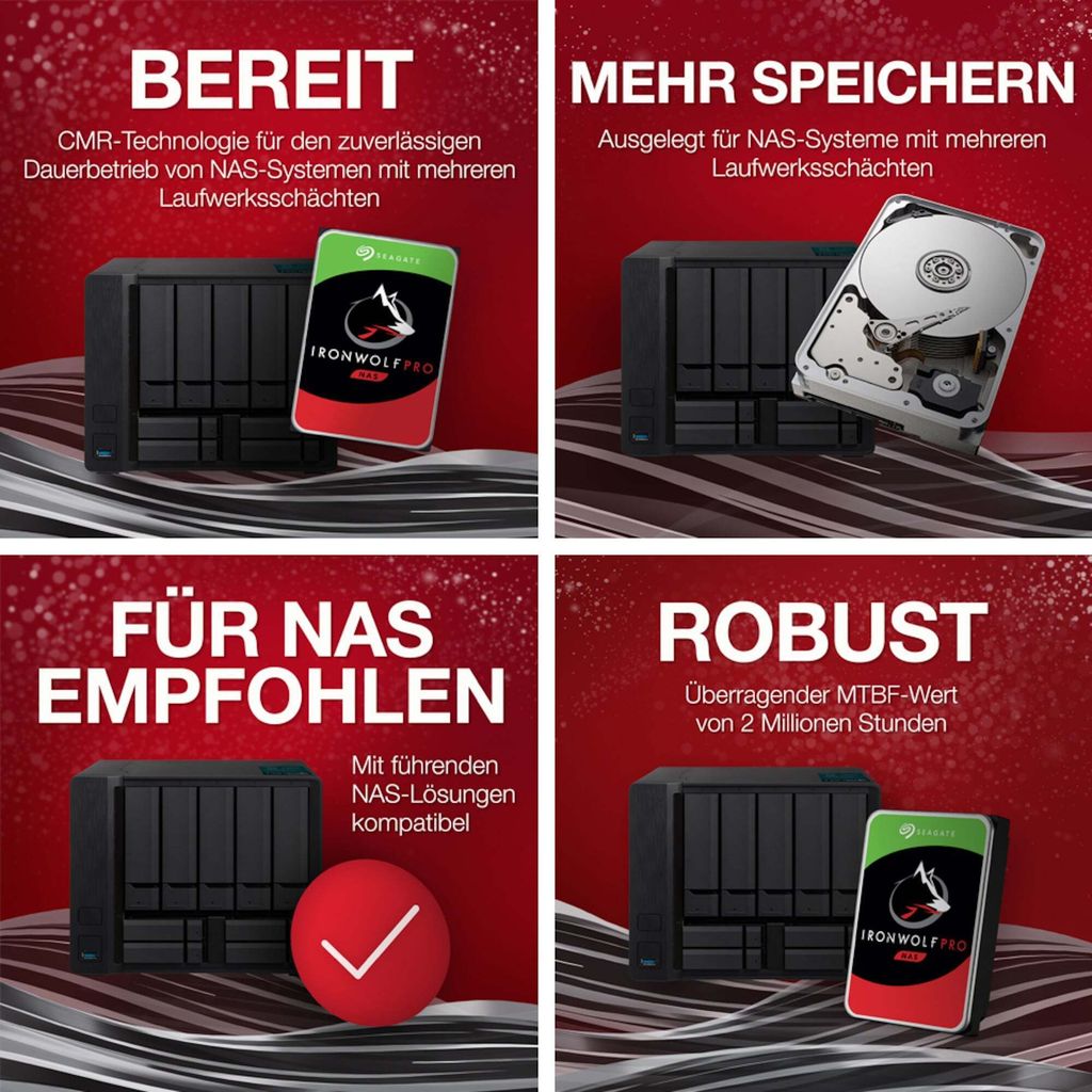 Seagate 16TB Festplatte HDD IronWolf Pro NAS | Kaufland.de