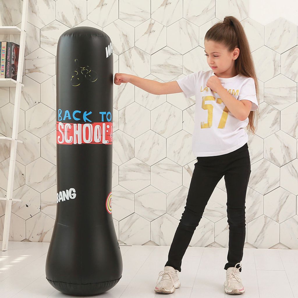 Čierne boxovacie vrece pre deti 120 cm, | Kaufland.sk
