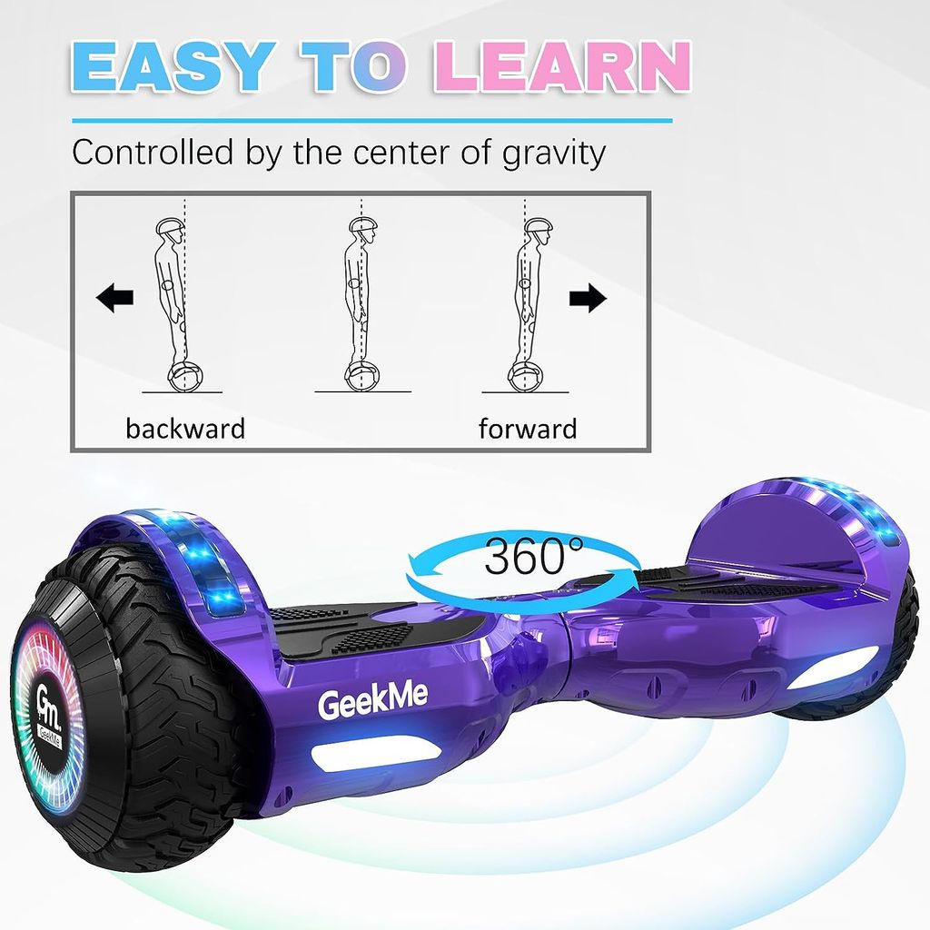 GeekMe Hoverboards 6,5 Zoll Dualmotorräder, | Kaufland.de