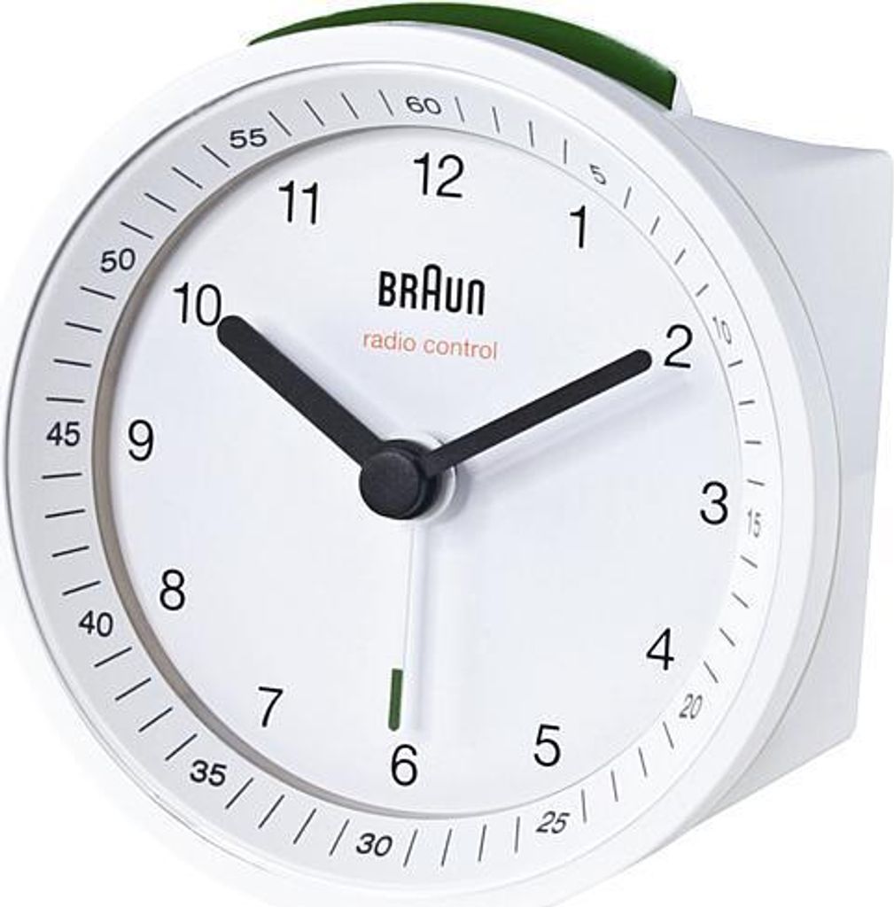 Braun BC 07 W-DCF Rádiem řízený budík bílý | Kaufland.cz