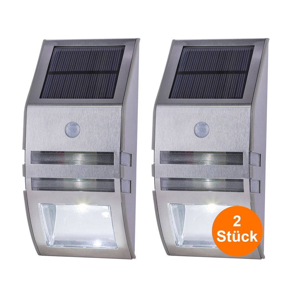 LED Solarleuchte 2er Set Solarlampe | Kaufland.de