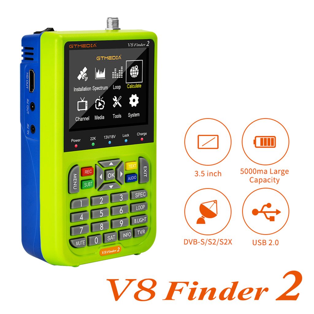 V8 Finder 2 Satellitenfinder DVB-S2X/S2/S | Kaufland.de