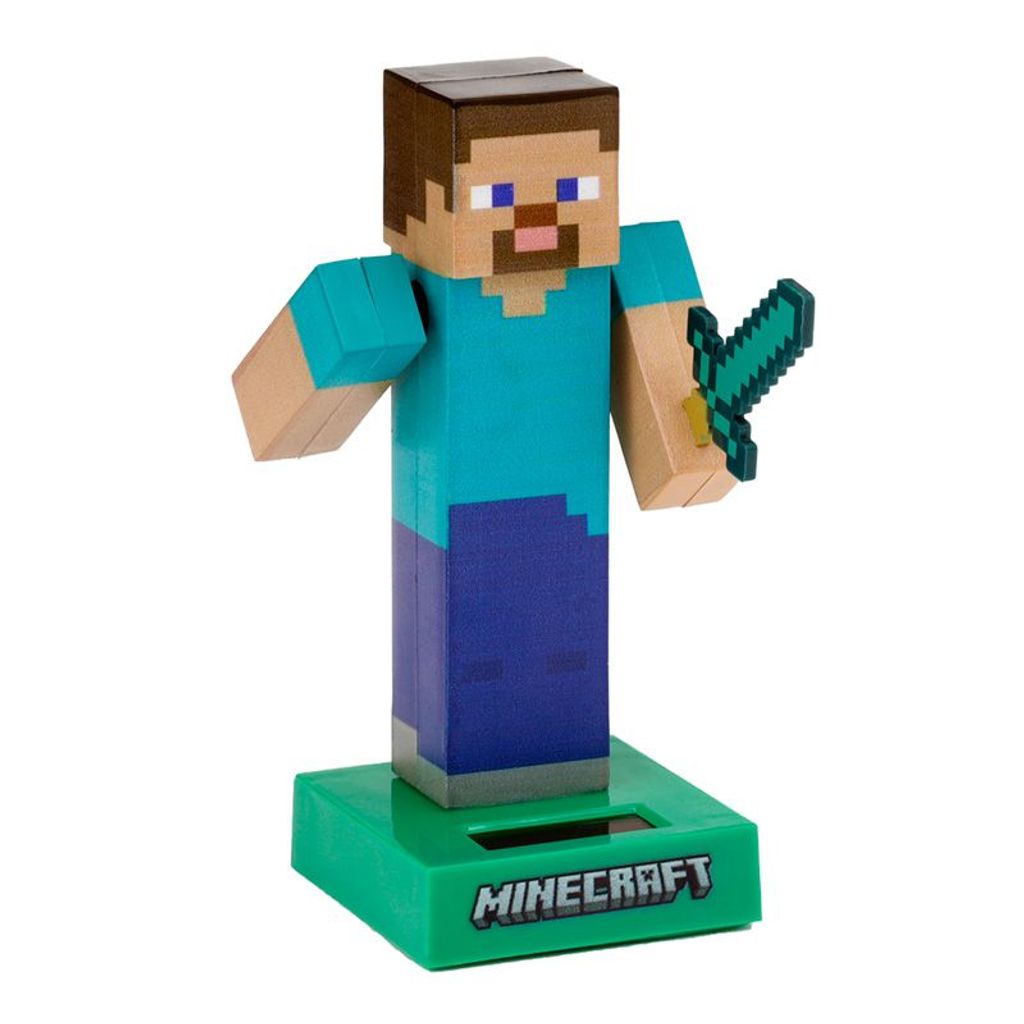 Minecraft Steve Solar Pal Wackelfigur | Kaufland.cz