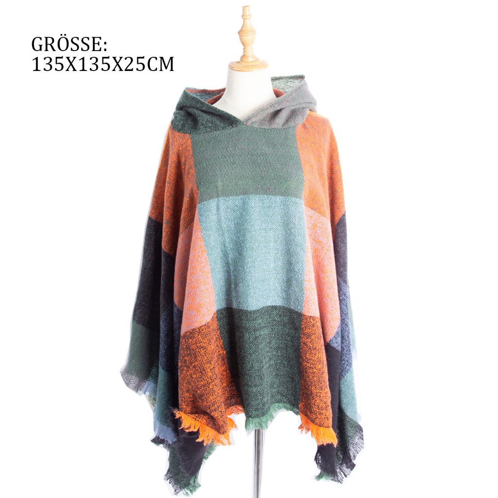 Poncho Damen Winter Warm Elegantfür | Kaufland.de