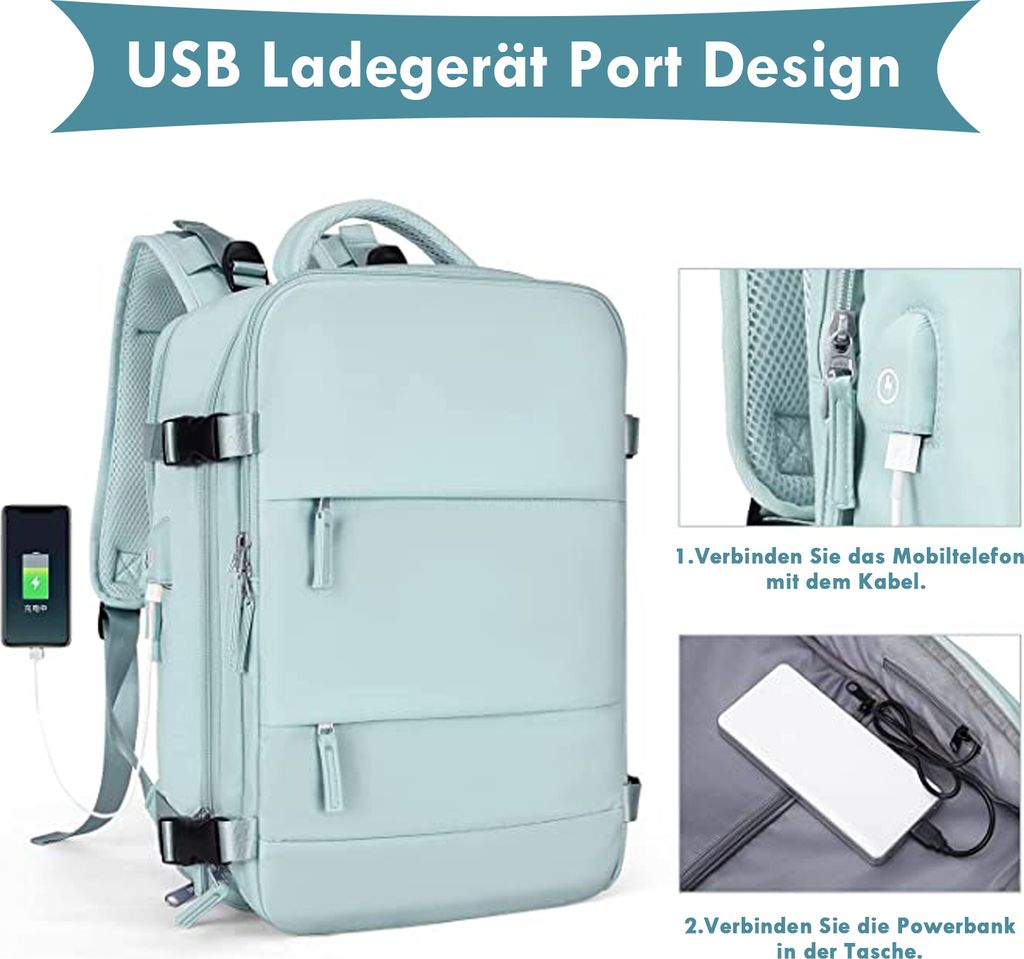 Reiserucksack Damen, Rucksäcke mit USB | Kaufland.de