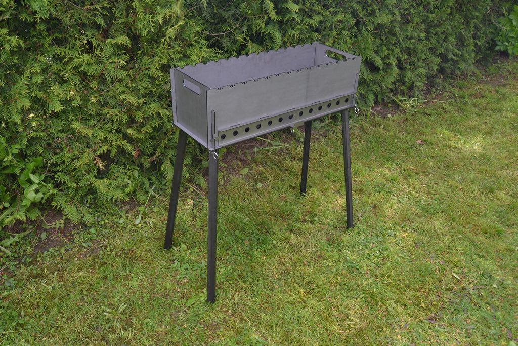 Schaschlik Grill, Mangal aus 4 mm Stahl | Kaufland.de