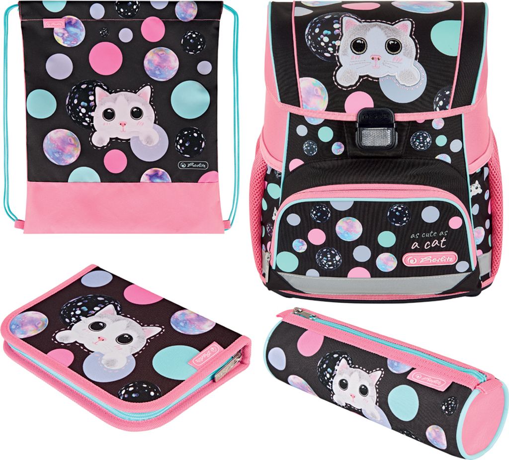 Herlitz Ranzen Loop Plus Cute Cat | Kaufland.sk