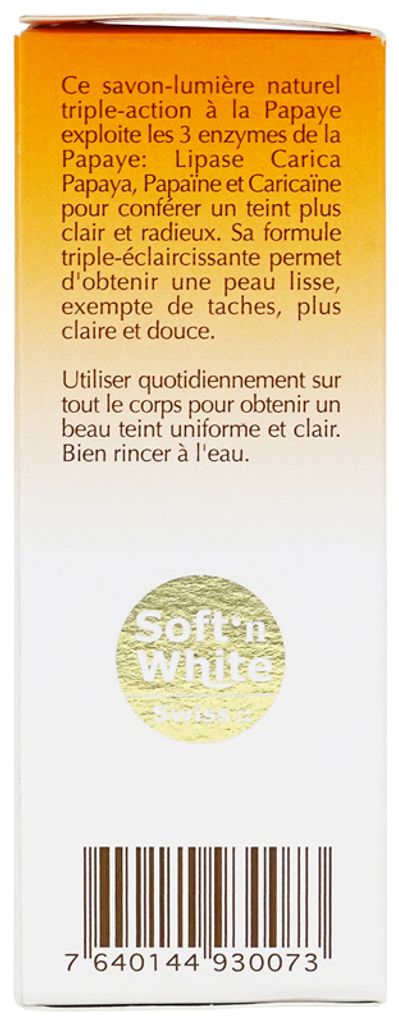 Swiss Soft n White Papaya Lightening Soap | Kaufland.de
