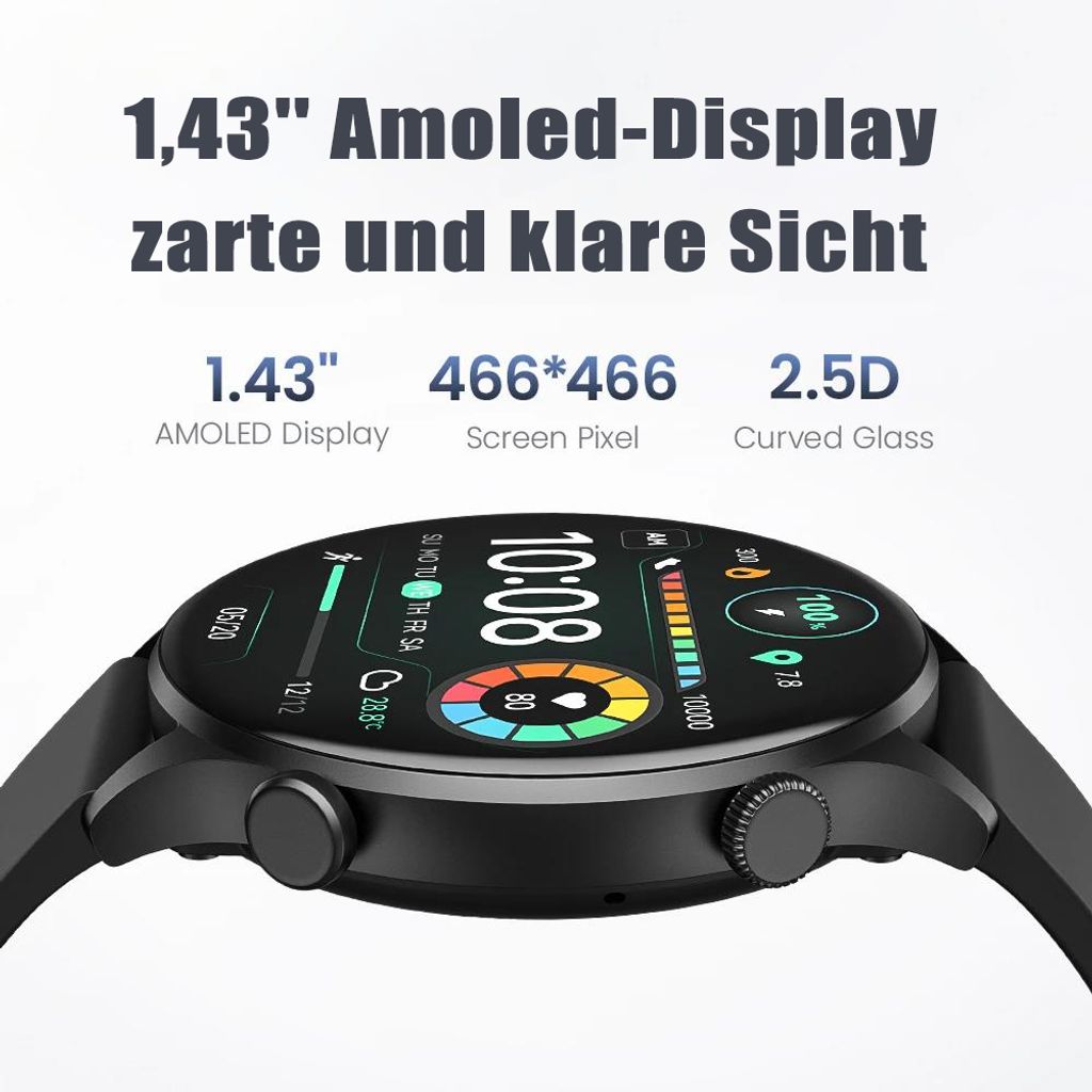 Xiaomi Haylou smartwatch LS16 Solar plus RT3 | Kaufland.de