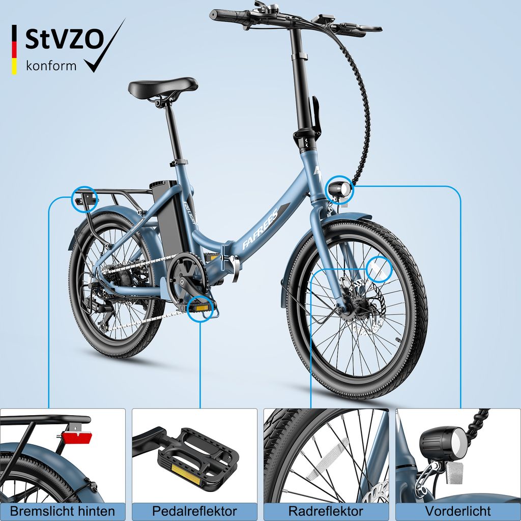 FAFREES F20 Light 20 zoll 250W Citybike | Kaufland.de