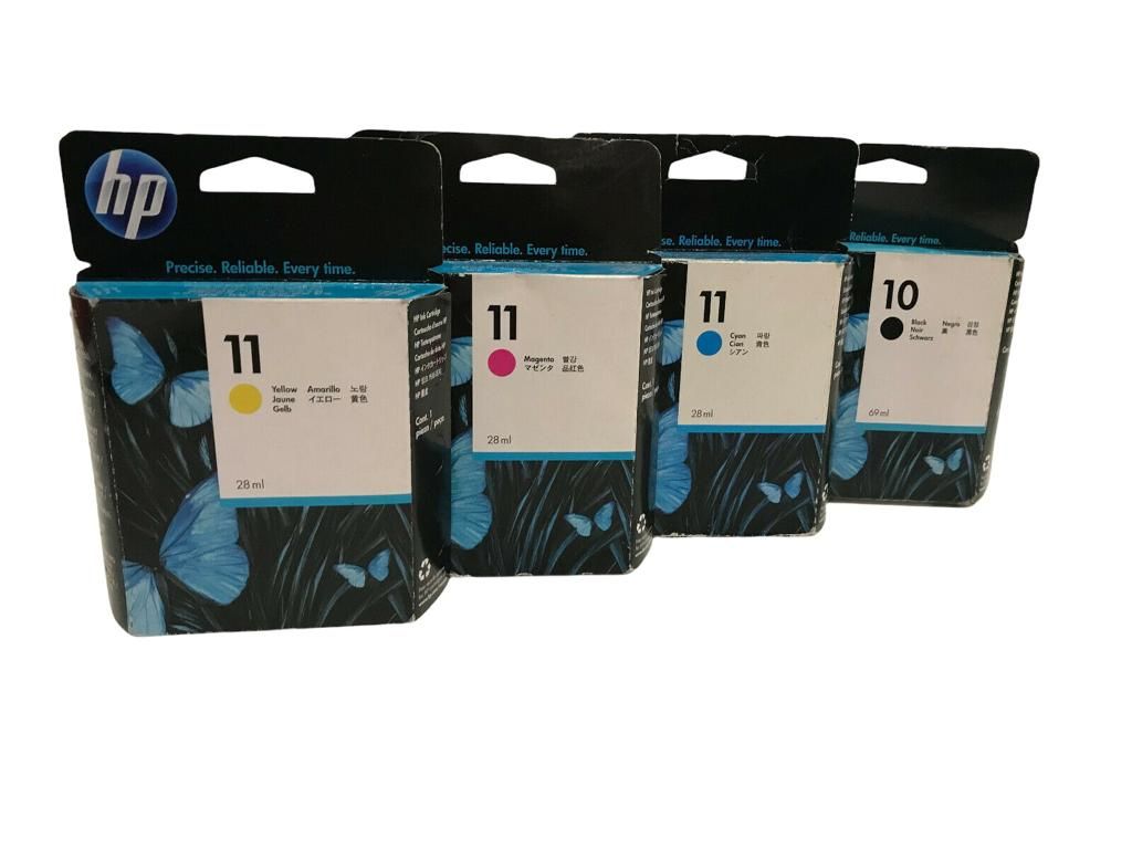 4er SET original HP 10 + HP 11 Patronen HP | Kaufland.de