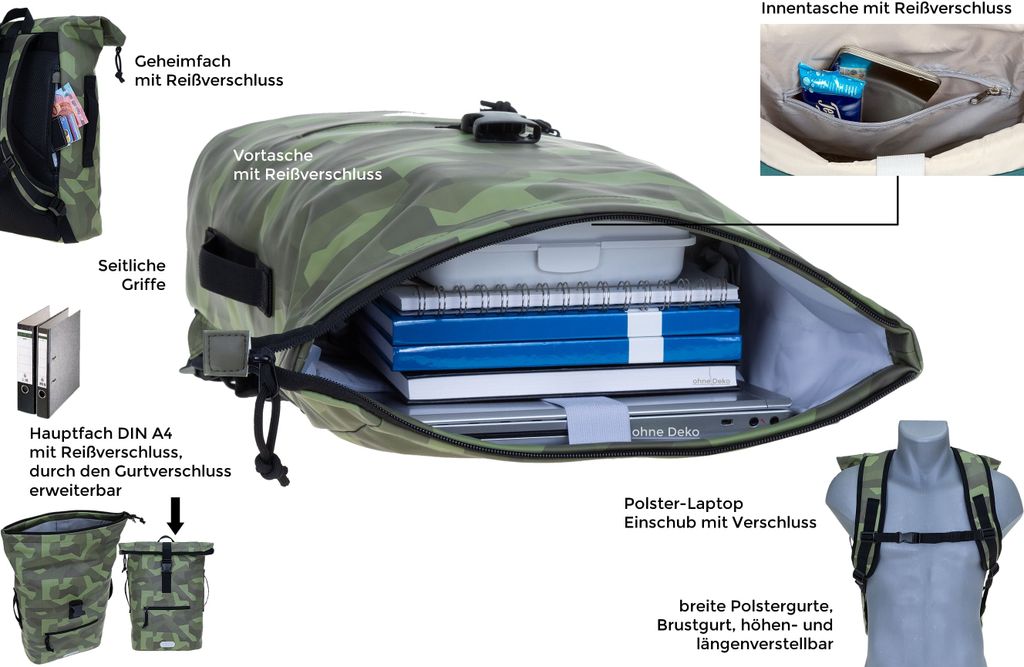 Rucksack Plane Time Bag 24 L Kurierrucksack | Kaufland.de