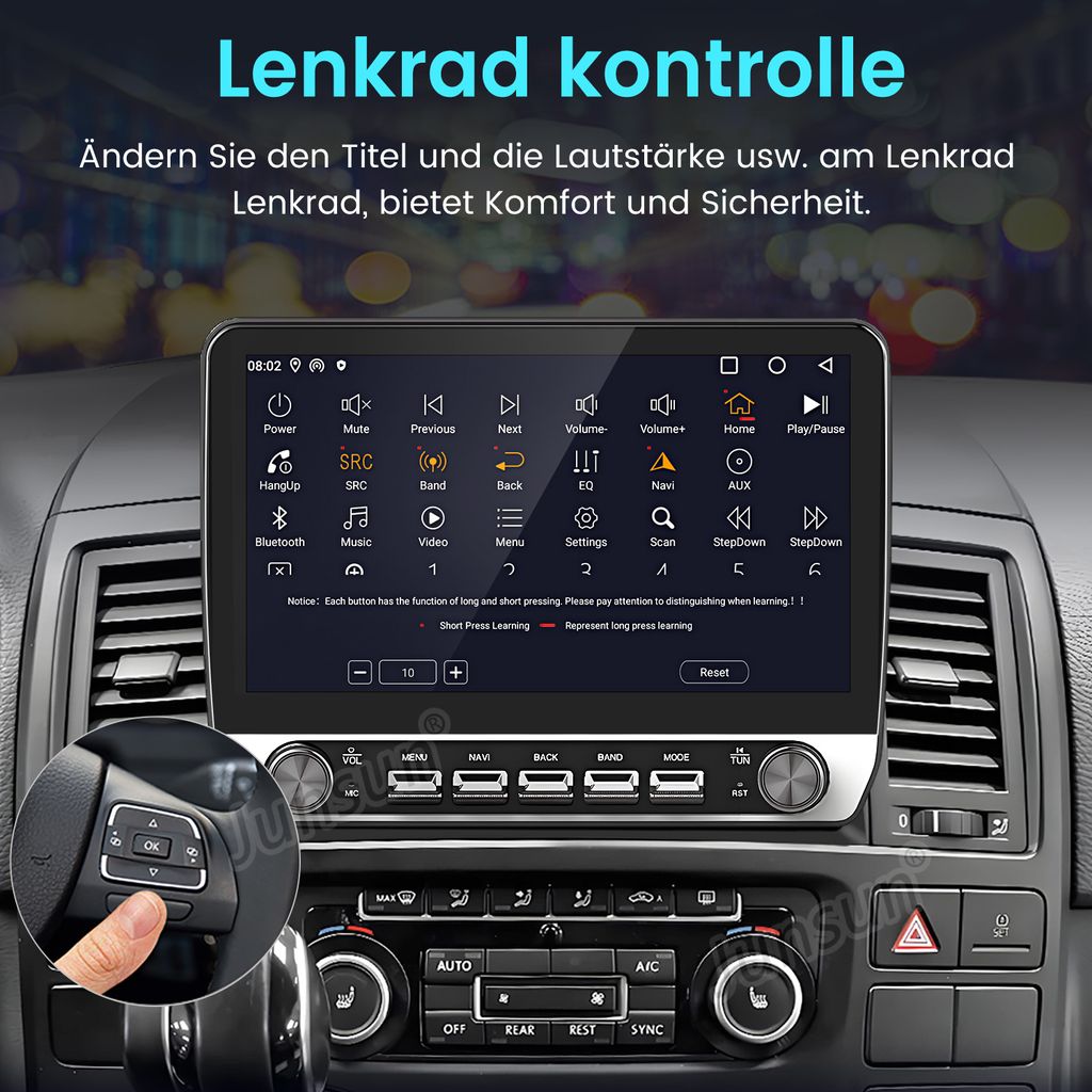 10.1" Android 13 Autoradio Carplay Für VW T5 | Kaufland.de