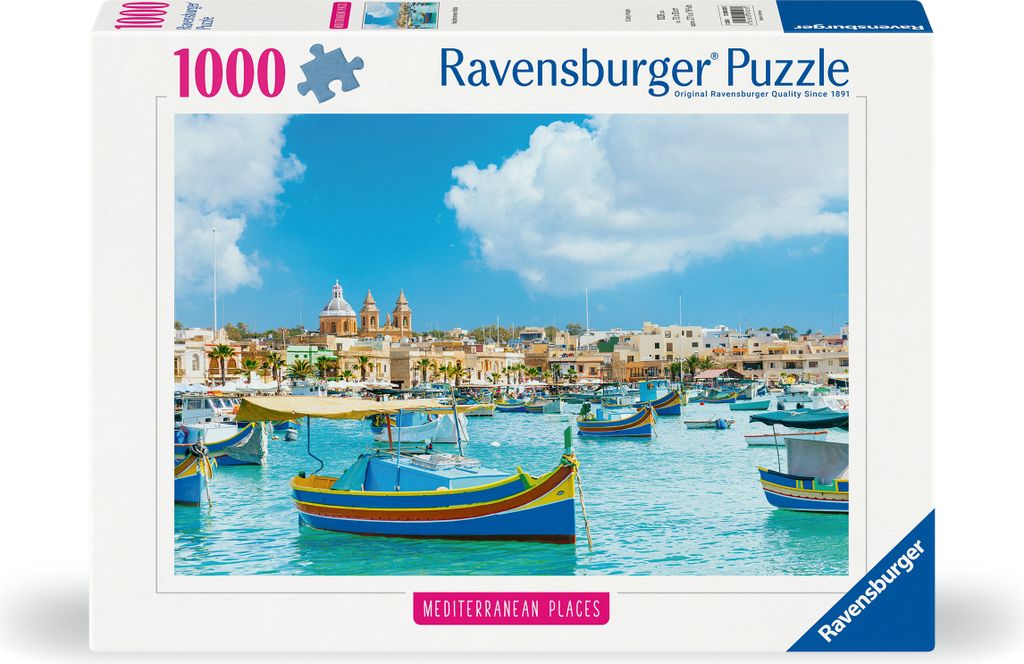 Mediterranes Malta Ravensburger 12000028 Klassische Puzzles