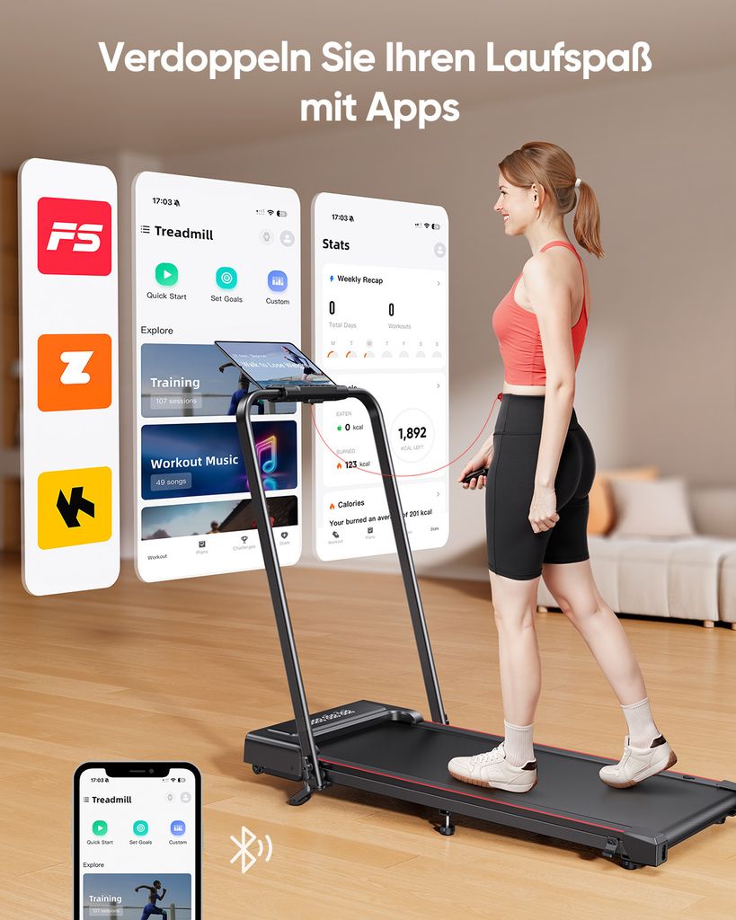 Toputure TP4 Laufband, Walking Pad Laufband | Kaufland.de