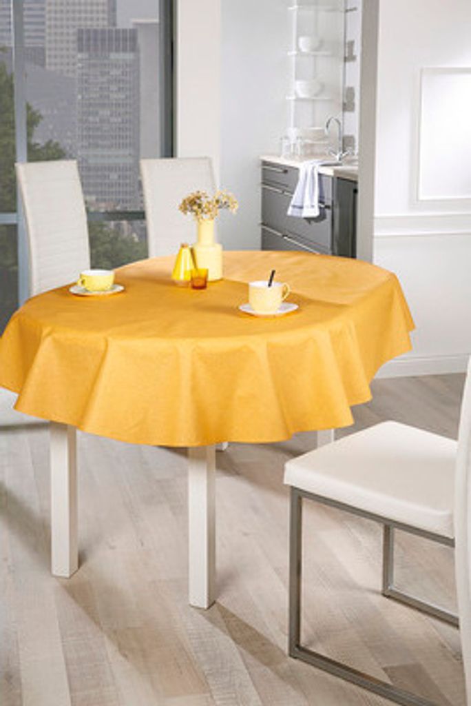 Ubrus oválný 140/190 cm žlutý Ubrusy | Kaufland.cz