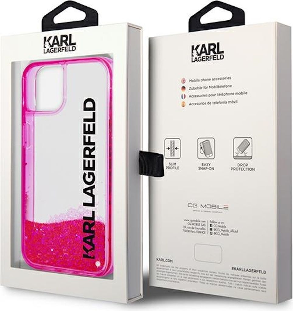 Karl Lagerfeld Hard Case Liquid Glitter Elong | Kaufland.de