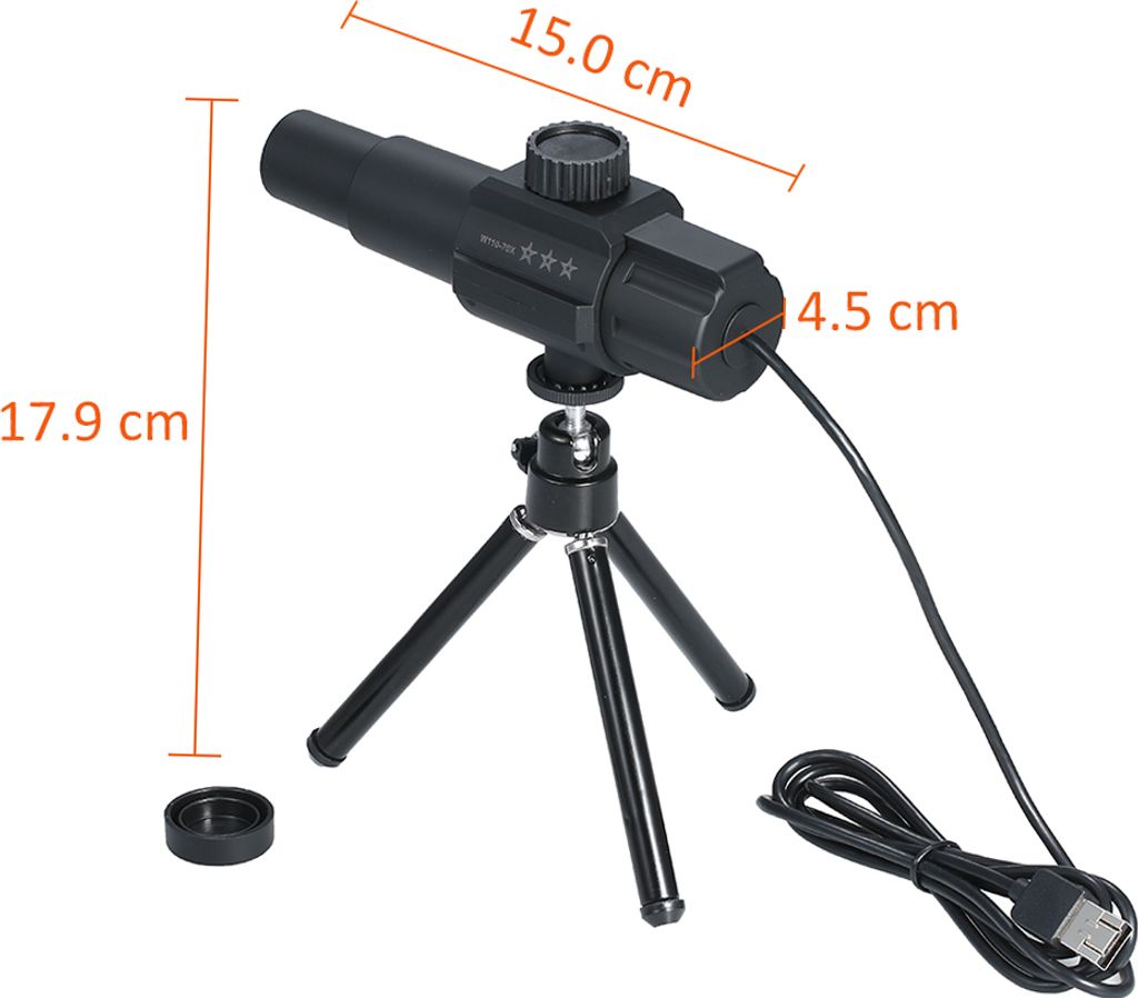 USB Smart Digital Telescope Monocular 2MP | Kaufland.cz