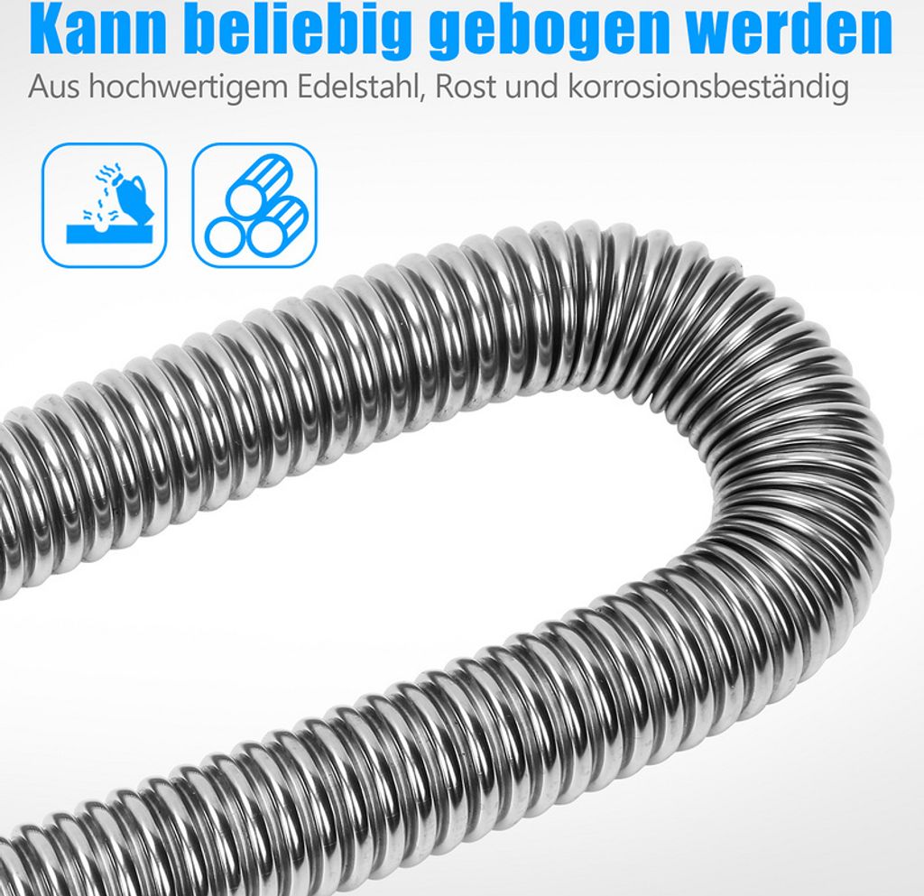 Jiubiaz 300 cm výfuková hadica Tlmič výfuku | Kaufland.sk