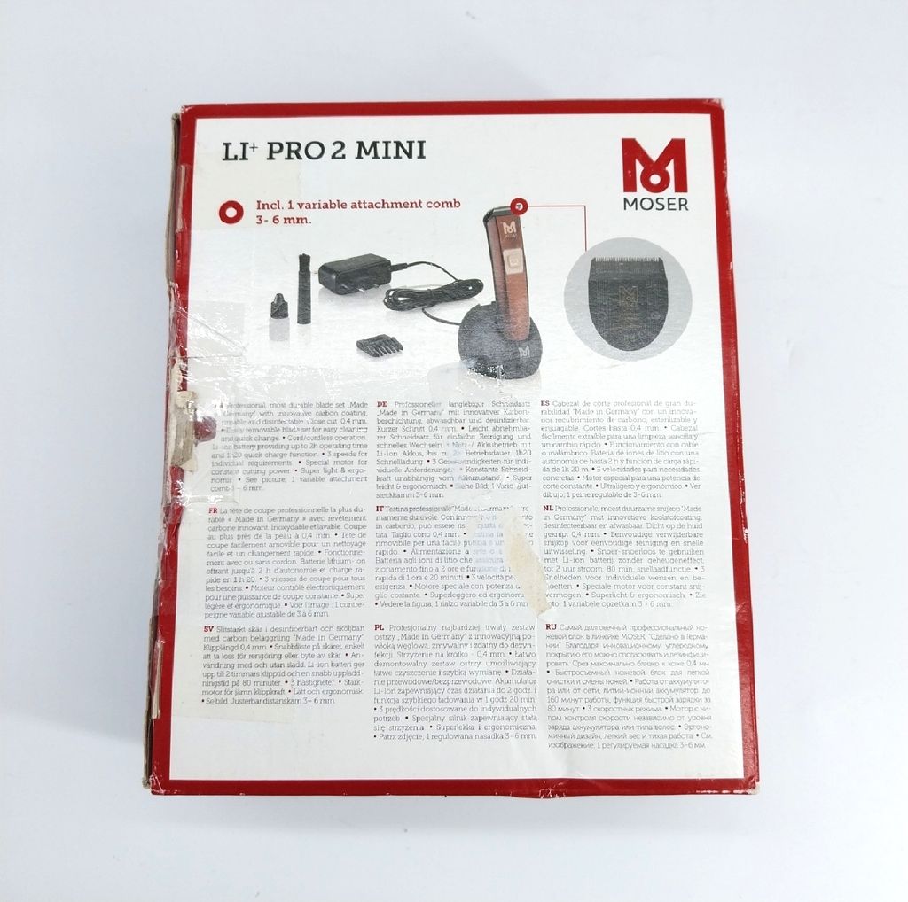 Moser Li+Pro2 Mini zastrihávač na holenie | Kaufland.sk