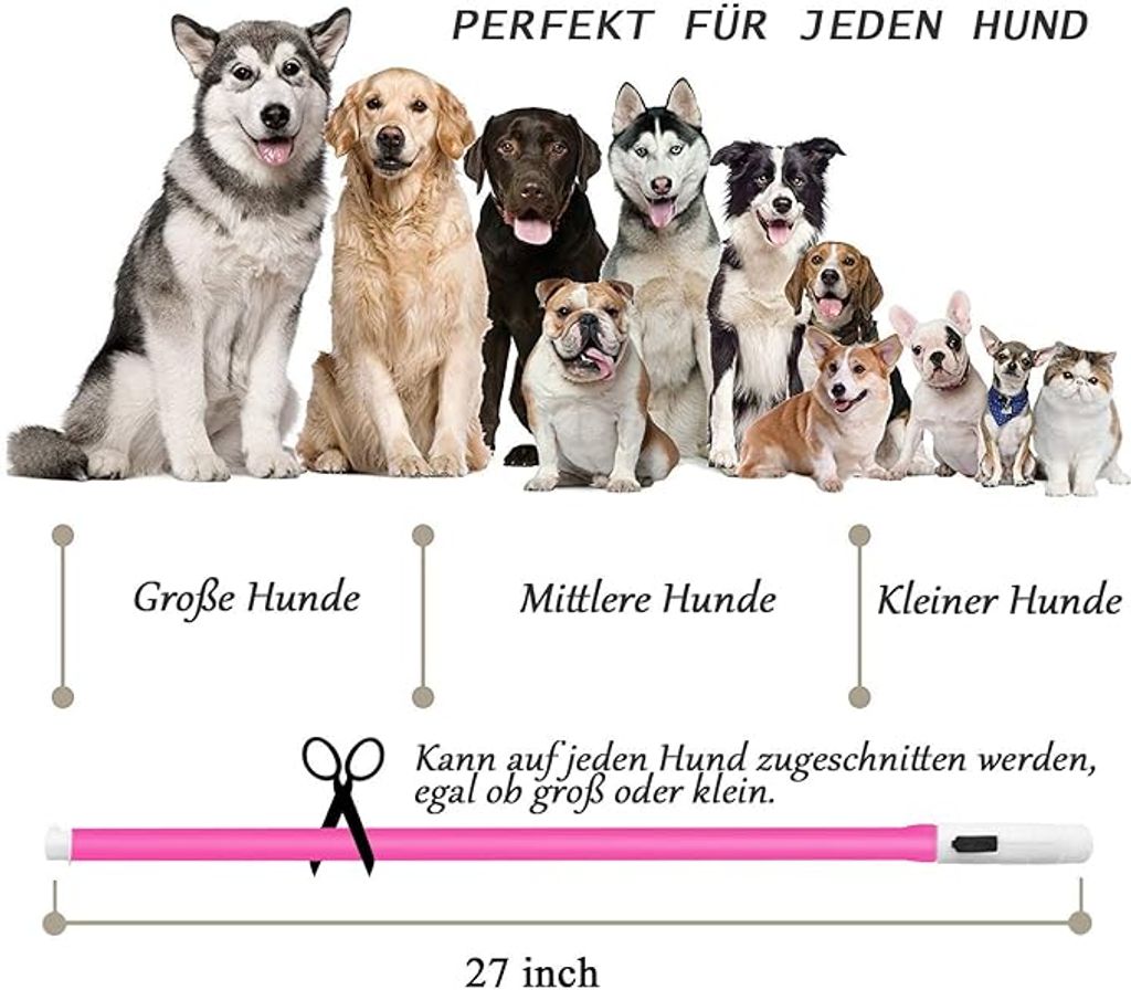FNCF LED Hundehalsband, USB wiederaufladbar | Kaufland.de