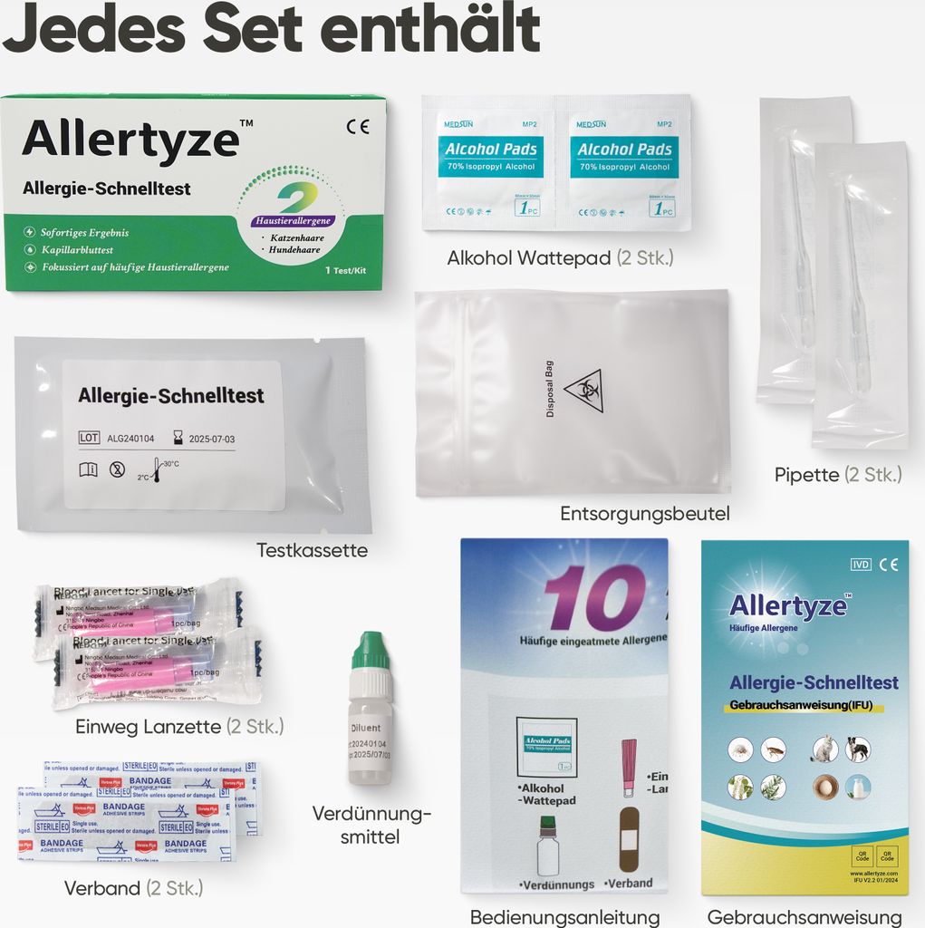Allergietest für zuhause, Allertyze Allergie | Kaufland.de