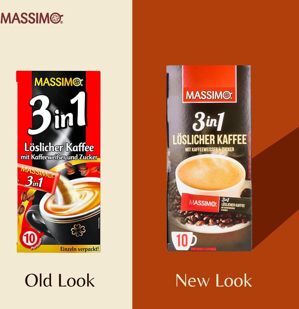 MASSIMO 3in1 Instant Kaffee mit Kaffeeweißer | Kaufland.de