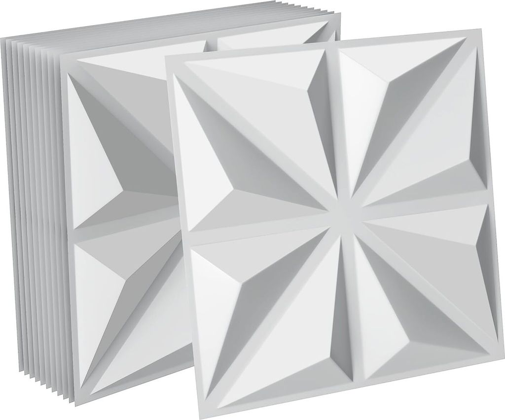 JOIEYOU 3D nástěnné panely 50x50cm PVC tapety | Kaufland.cz
