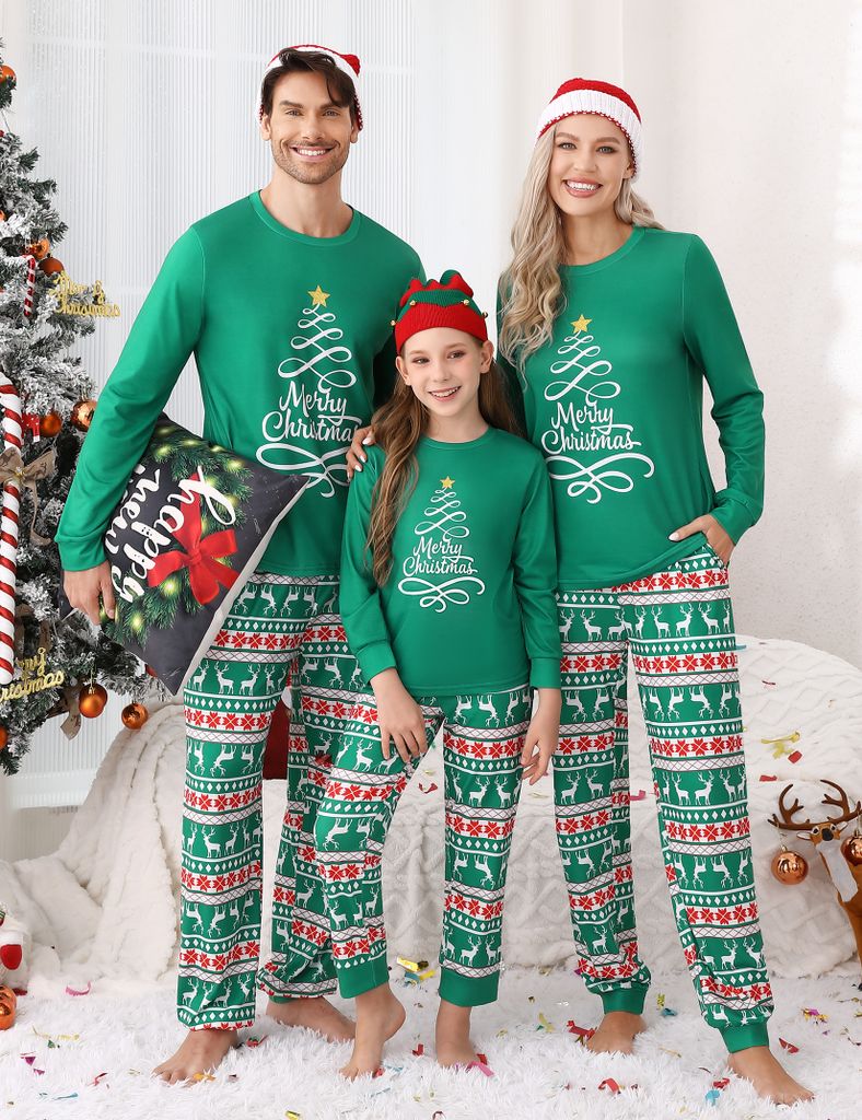 Schone Schlafanzug Weihnachten Familie Ebenbild