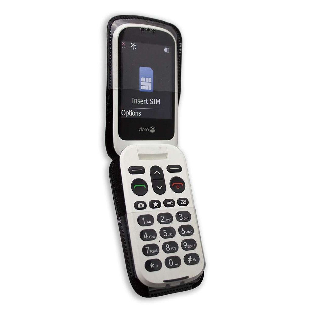 Ledertasche mit Gürtelclip für Doro 6050 / | Kaufland.cz