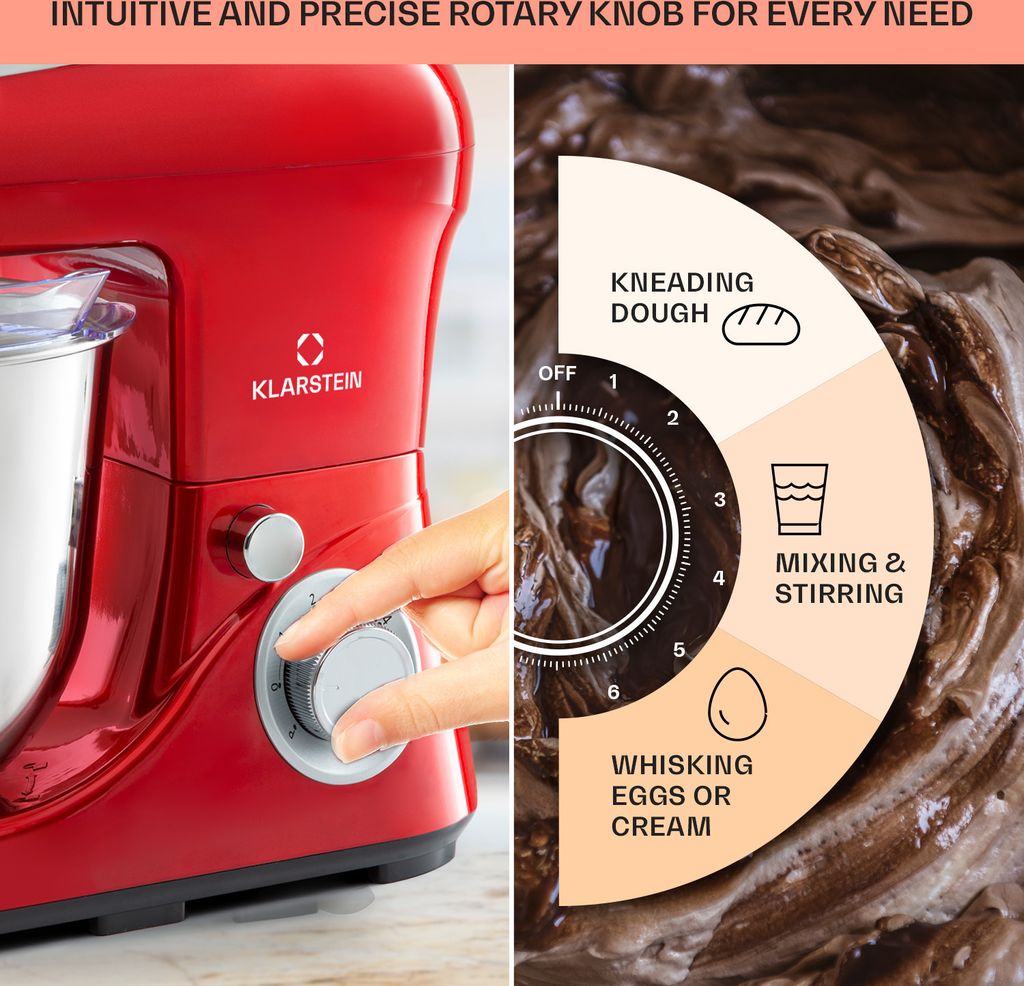 Klarstein hnětač, kuchyňský robot, 1300W | Kaufland.cz
