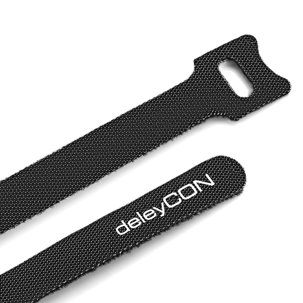 deleyCON 30x Klett Kabelbinder 15cm Klettband | Kaufland.de