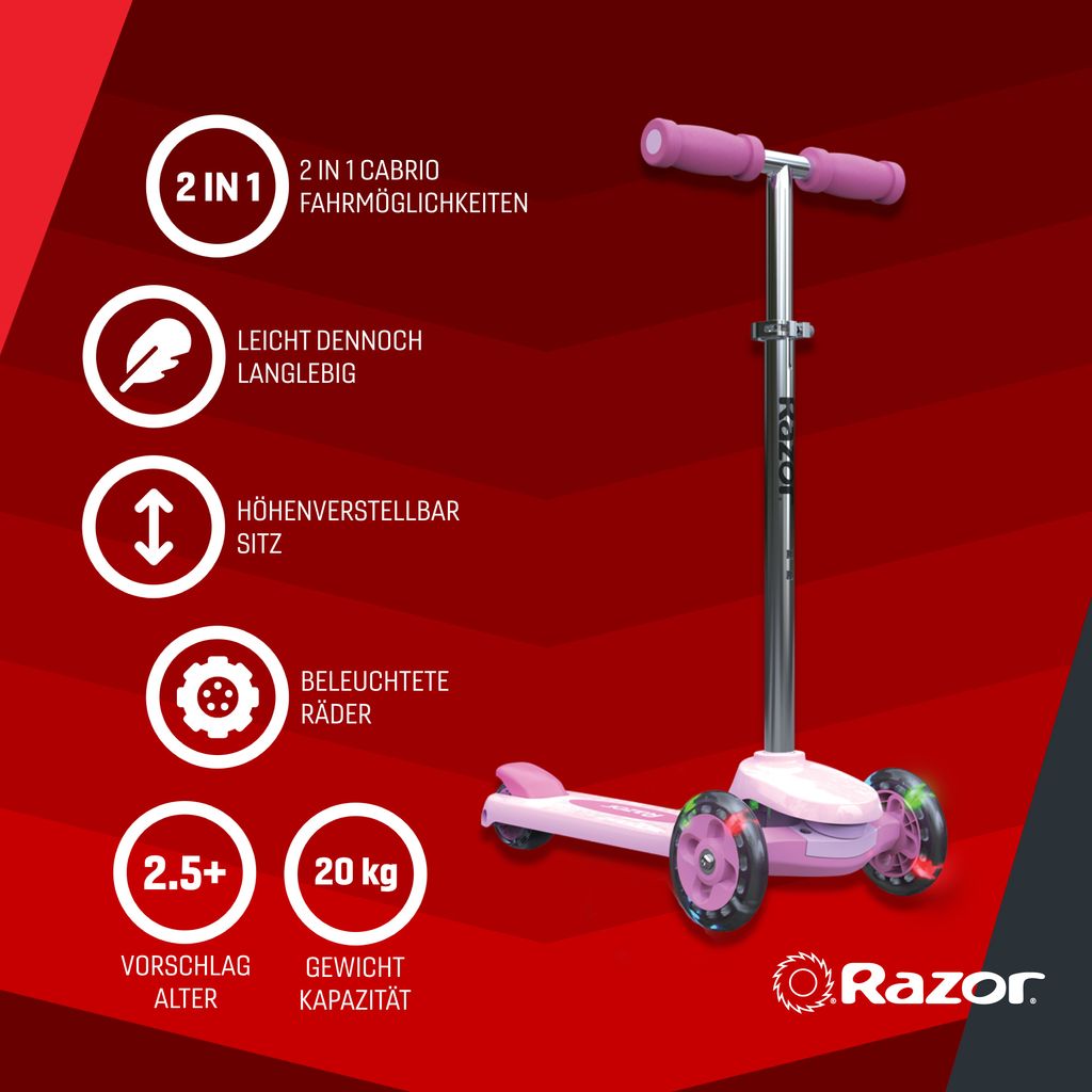 Razor Rollie Dreirad-Roller für Kinder ab 30 | Kaufland.de