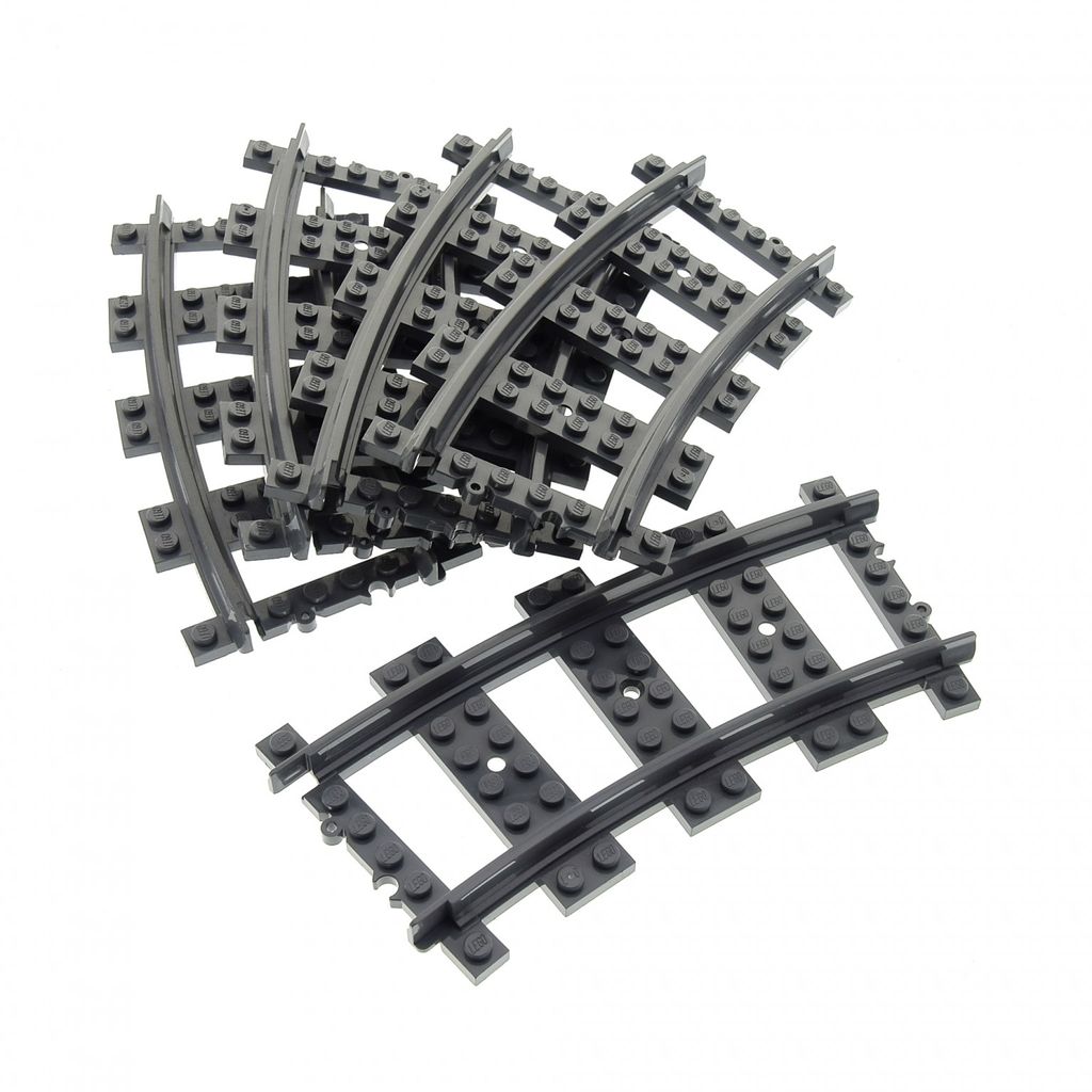 5x Lego Eisenbahn Schienen neu-dunkel grau | Kaufland.de