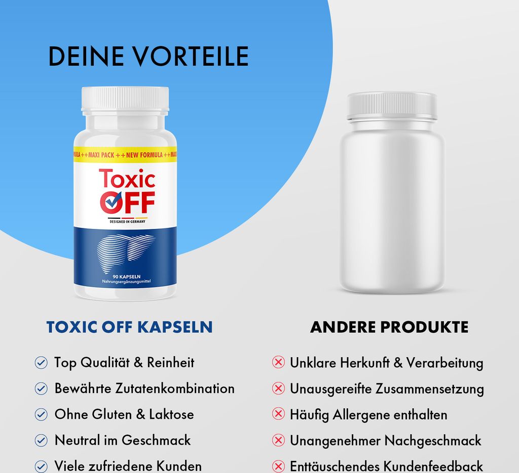 Toxic Off Kapseln - mit natürlichen | Kaufland.de