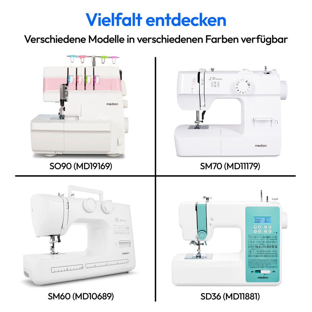 MEDION Digitale Nähmaschine SD36 (36 Watt, | Kaufland.de