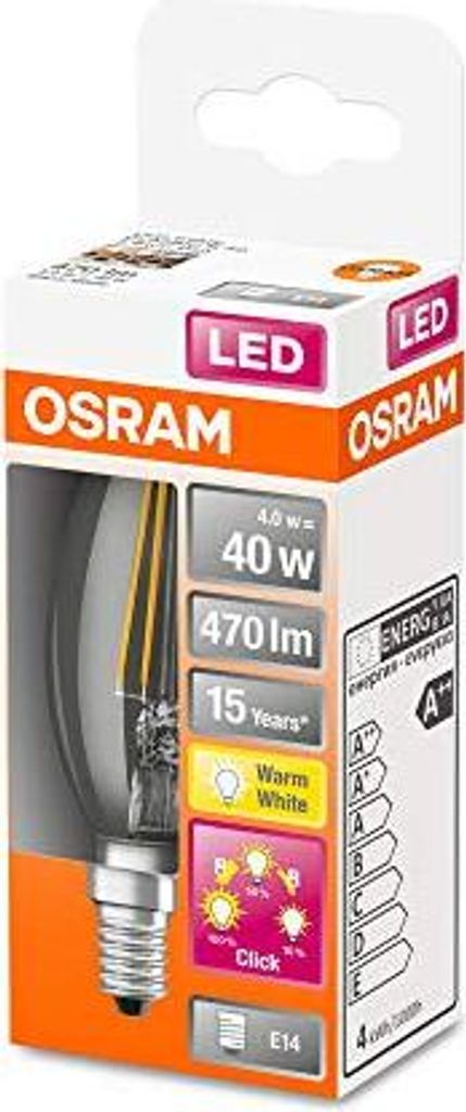 OSRAM STAR+ Stmívatelná LED žárovka s paticí | Kaufland.cz