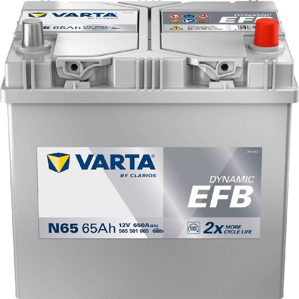 Varta blue dynamic EFB 65AH, 12V, N65 | Kaufland.cz