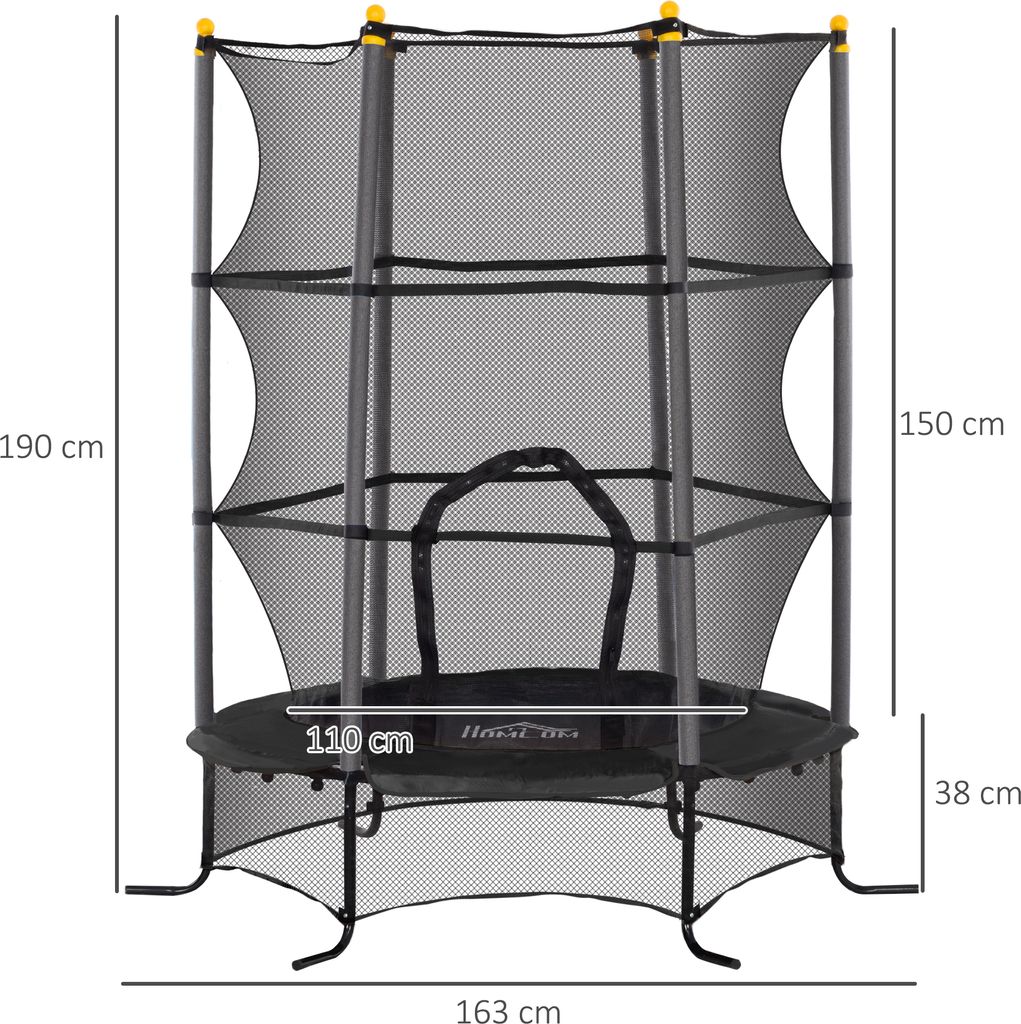 Trampolina dla dzieci HOMCOM Ø163 cm, | Kaufland.pl