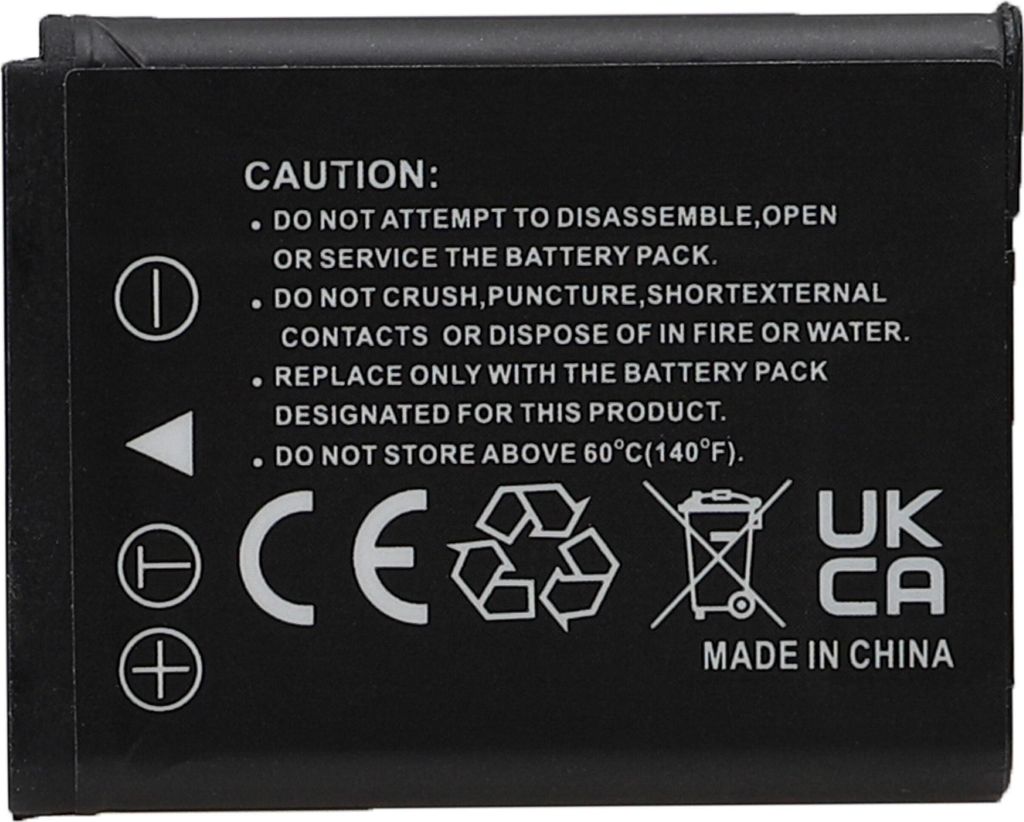 EXTENSILO 2x Akku Ersatz für Nikon EN-EL19 für Kamera (700