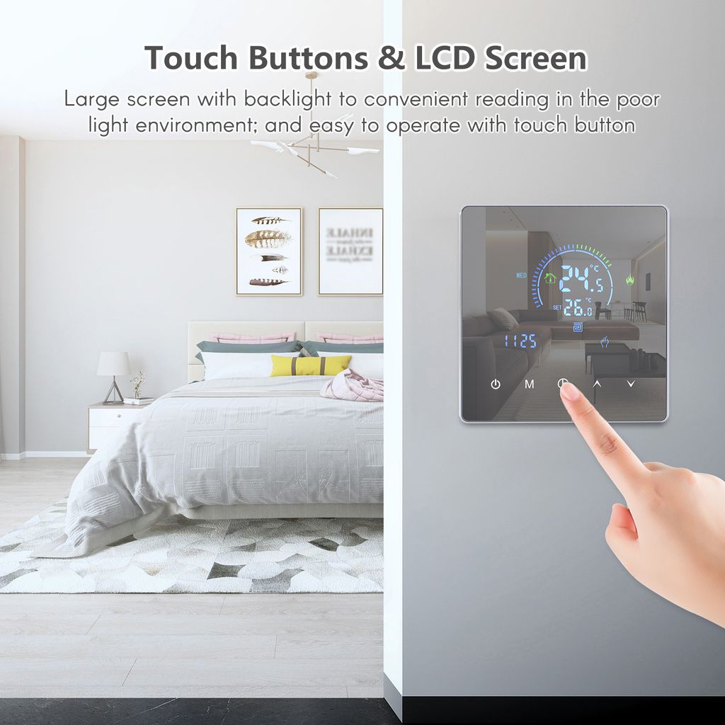 4X Smart Thermostat 3A izbový termostat Vodné | Kaufland.sk