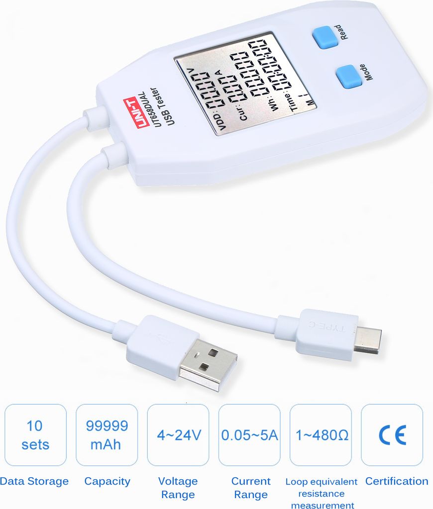 USB Power Meter LCD USB Tester Detector | Kaufland.cz
