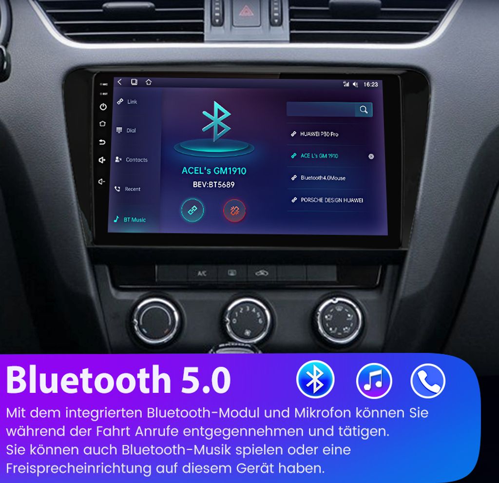 10'' Navigation 8kern Autoradio GPS Android13 | Kaufland.de