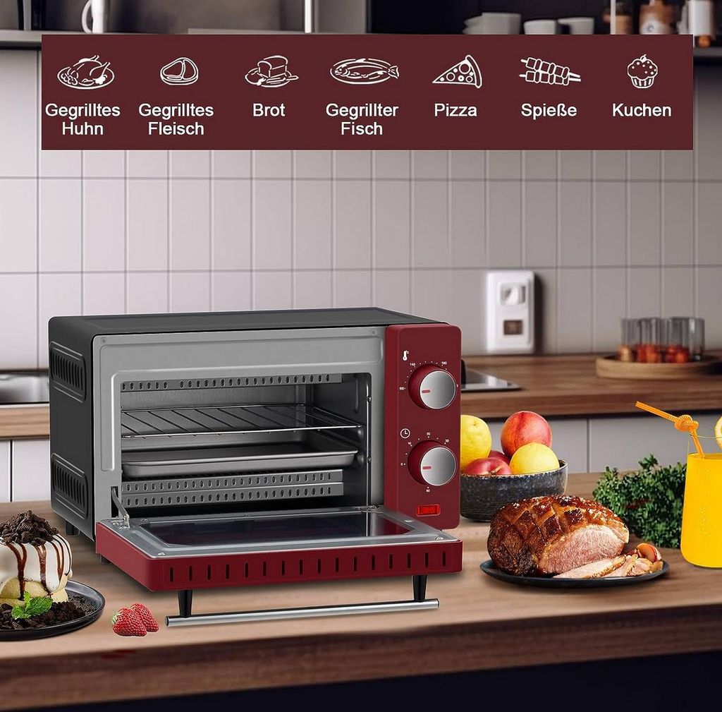 WOLTU Mini rúra 10 l, 650 W opekač hrianok, | Kaufland.sk