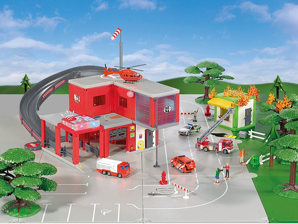 SIKU Spielwaren SIKU World 5508 Feuerwache | Kaufland.de