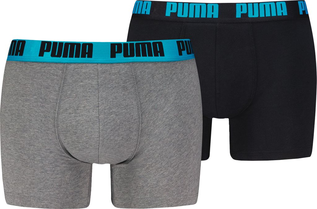 PUMA MEN EVERYDAY BASIC BOXER 2P Grey melange | Kaufland.de