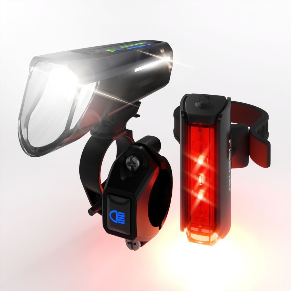 FISCHER Bike LED bateriové osvětlení sada | Kaufland.cz