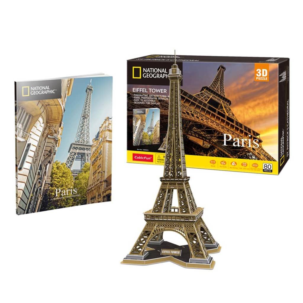 Cubic Fun 3D-Puzzle Eiffel Tower 80-teilig | Kaufland.de