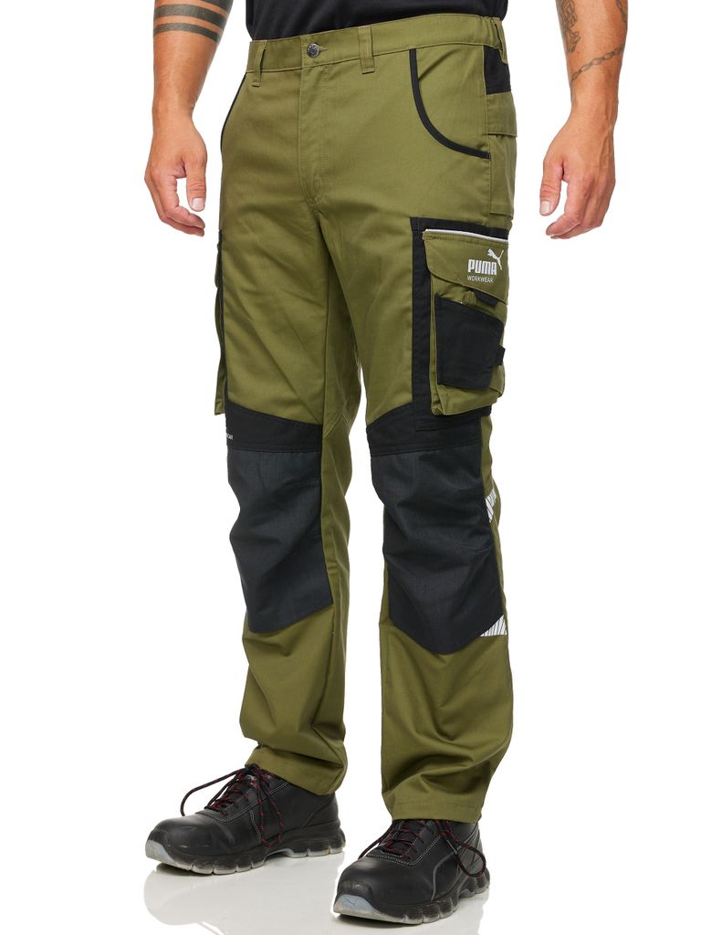 PUMA WORKWEAR PRECISION X Bundhose Oliv 50 | Kaufland.de