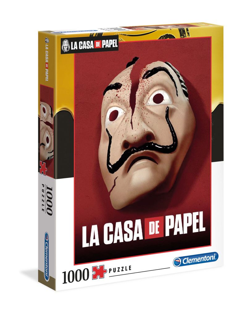 Clementoni puzzle La Casa de Papel Dalí 1000 | Kaufland.de
